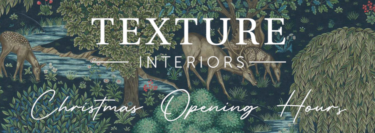Christmas Opening Times 2021 – Texture Interiors